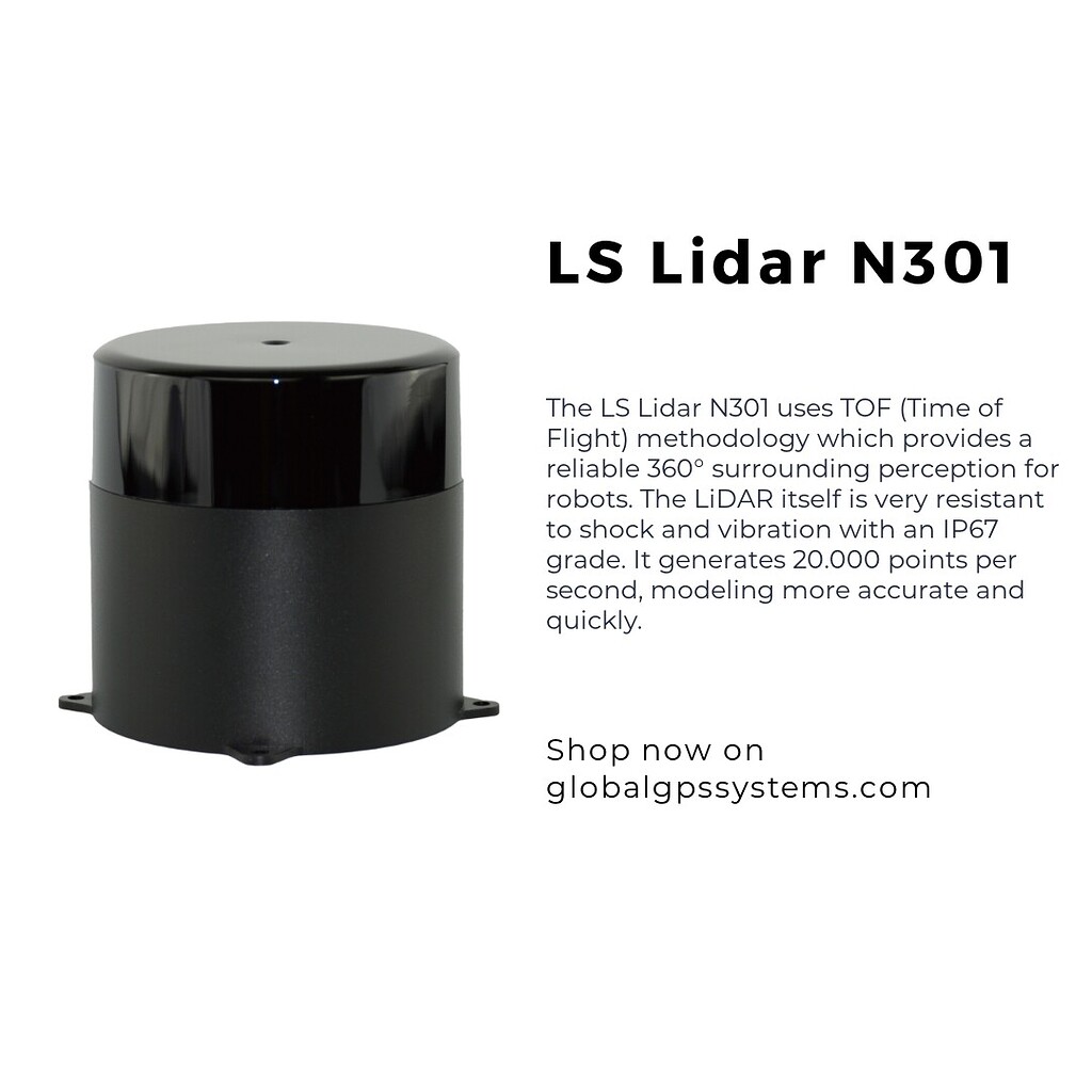 The LS Lidar N301 - News - Surveying Hub Community