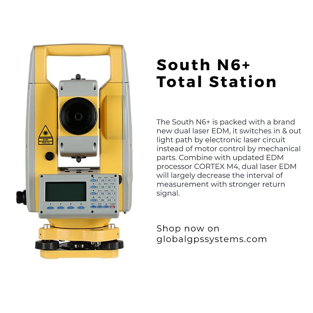 The South N6+ Total Station - News - Surveying Hub Community
