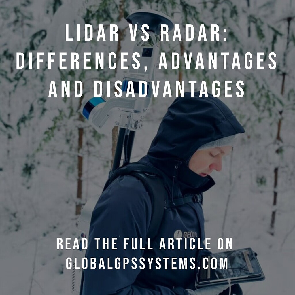 Lidar vs Radar: Differences, Advantages and Disadvantages - News ... Lidar vs Radar: Differences, Advantages and Disadvantages - News ...